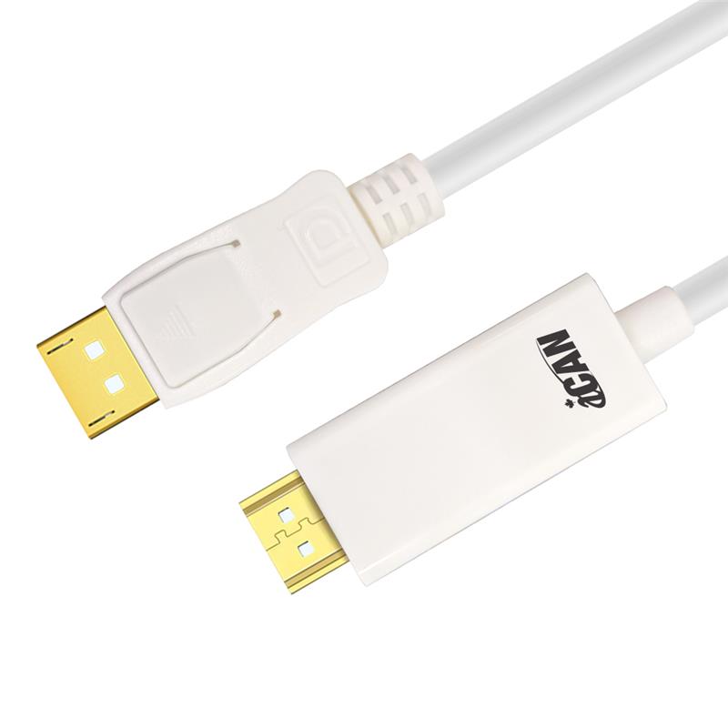 iCAN 32AWG 1080p DisplayPort to HDMI Cable, M/M, 10FT - Canada ...