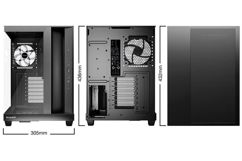 be quiet! LIGHT BASE 500 LX Black - Canada Computers & Electronics